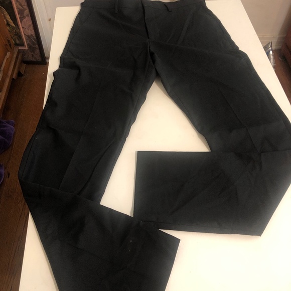 J. Crew | Pants | J Crew Slim Fit Crew Pant In Italian Wool In Black ...